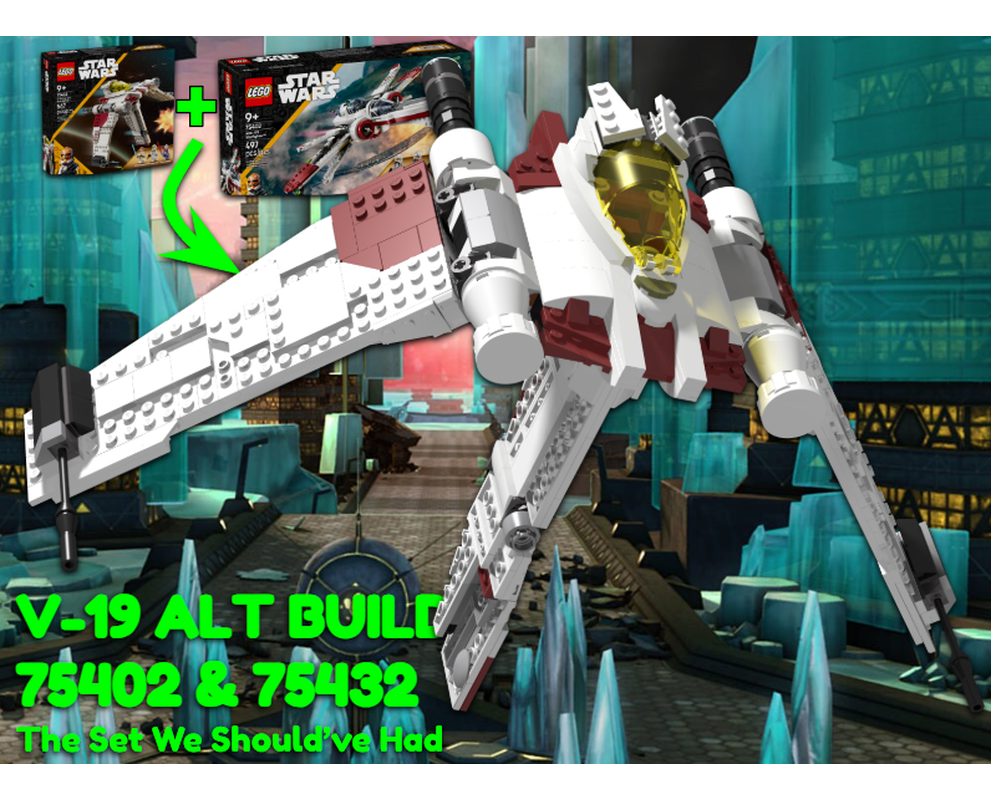 LEGO MOC-228812 V-19 Torrent Alternate Build - The Set We Should've Had ...