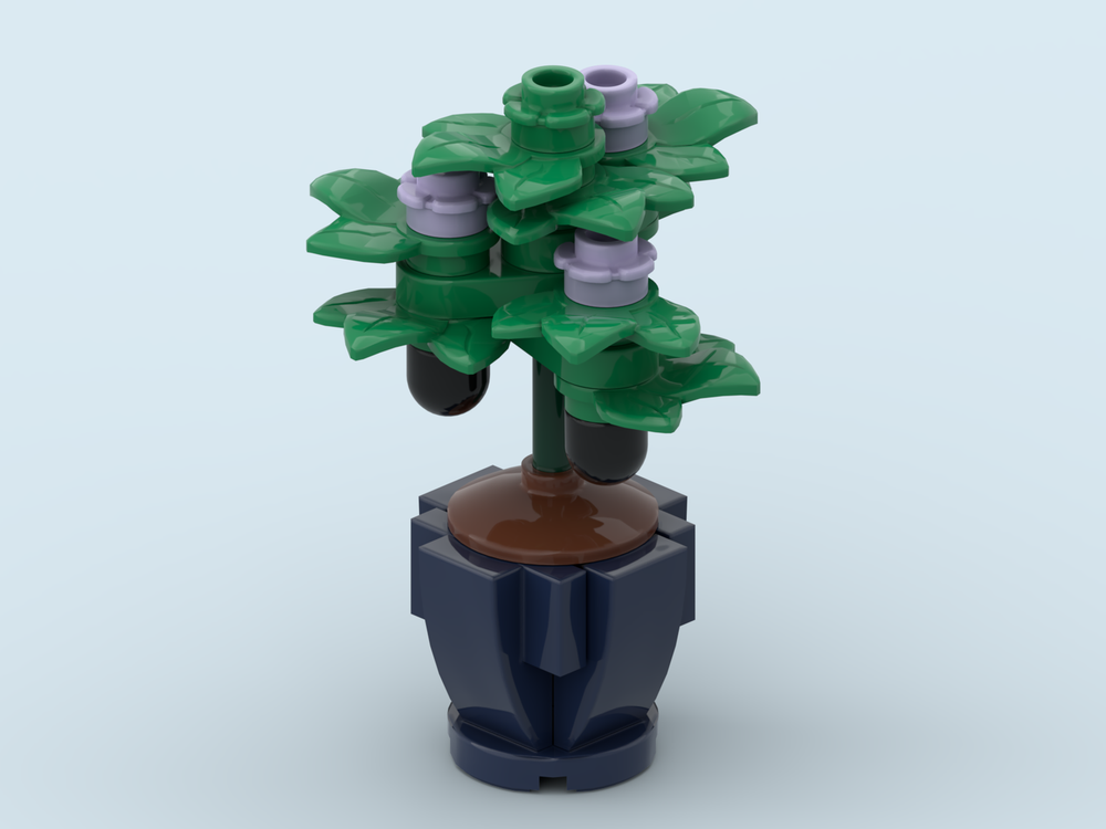 LEGO MOC Potted Nightshades by NicholasBrickolas | Rebrickable - Build ...