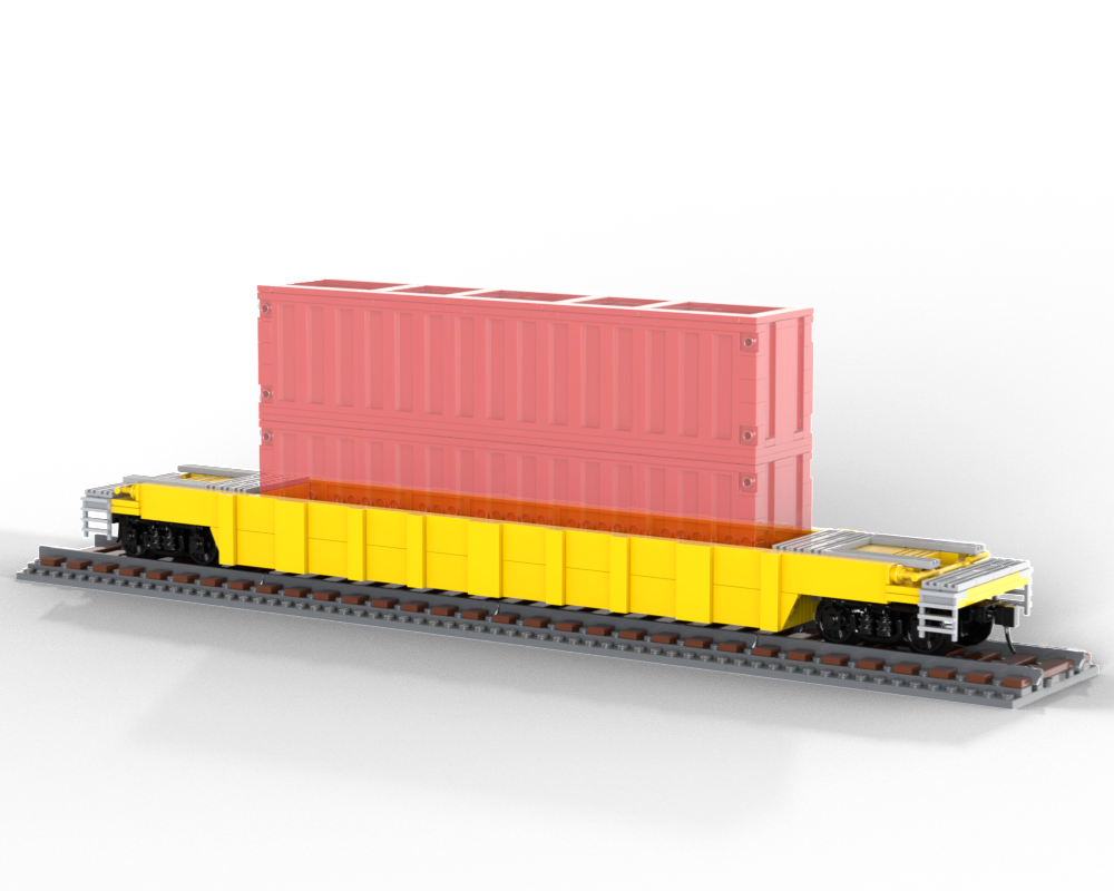 LEGO MOC 8-Wide Well Car by 603bricks | Rebrickable - Build with LEGO