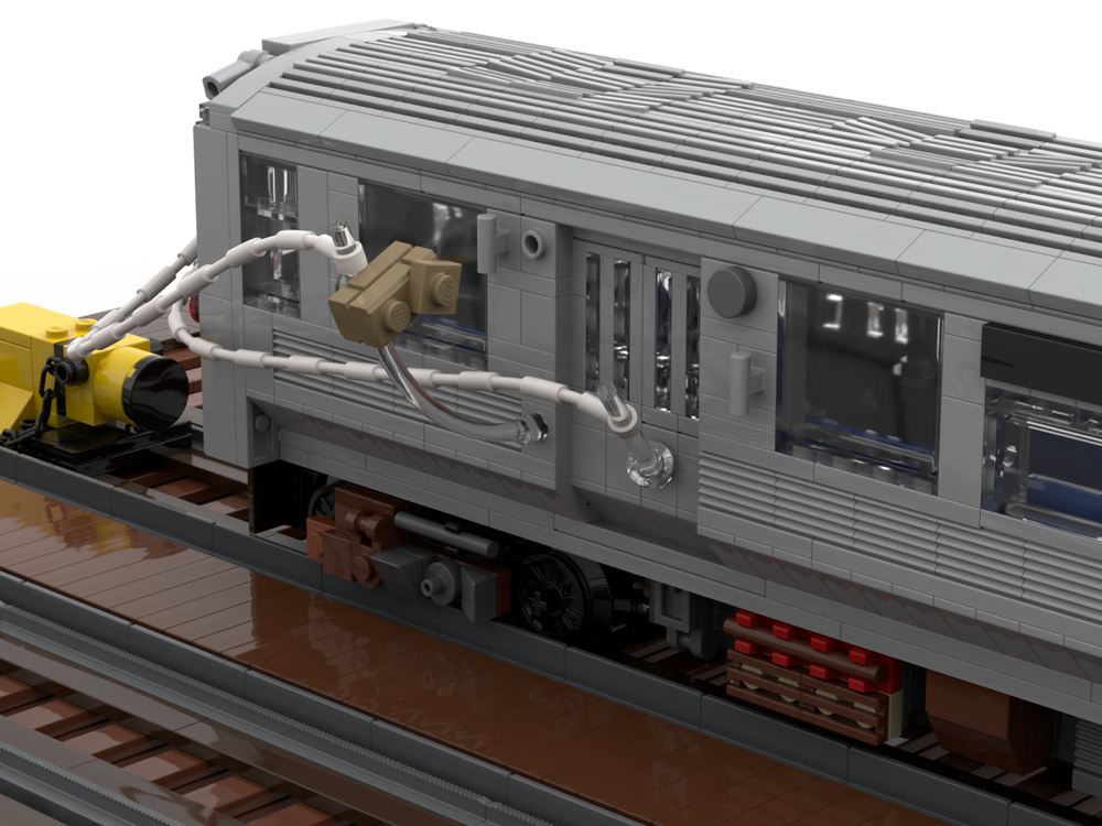 LEGO MOC Spider-Man 2 Train Battle: Battle Damage Parts (ft. CTA 2200 ...