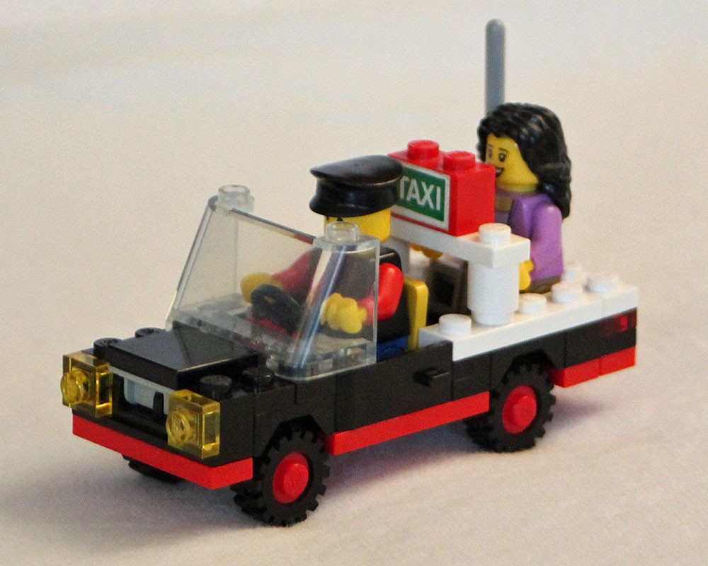 LEGO MOC 6627 Taxi by fgee | Rebrickable - Build with LEGO