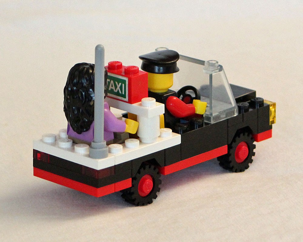 LEGO MOC 6627 Taxi by fgee | Rebrickable - Build with LEGO