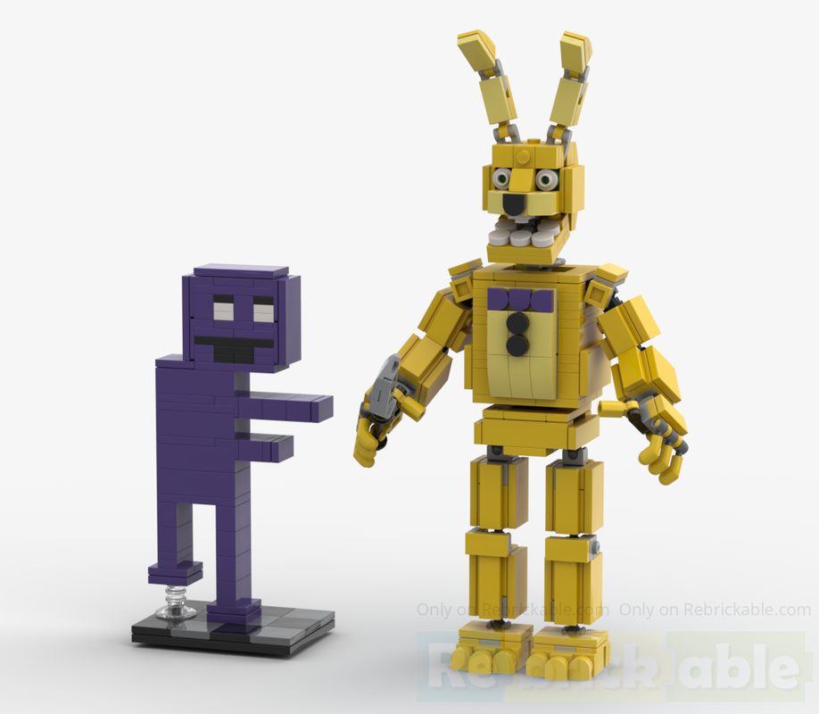 LEGO MOC Spring Bonnie - Five Nights at Freddy's by 2MyTailfin ...