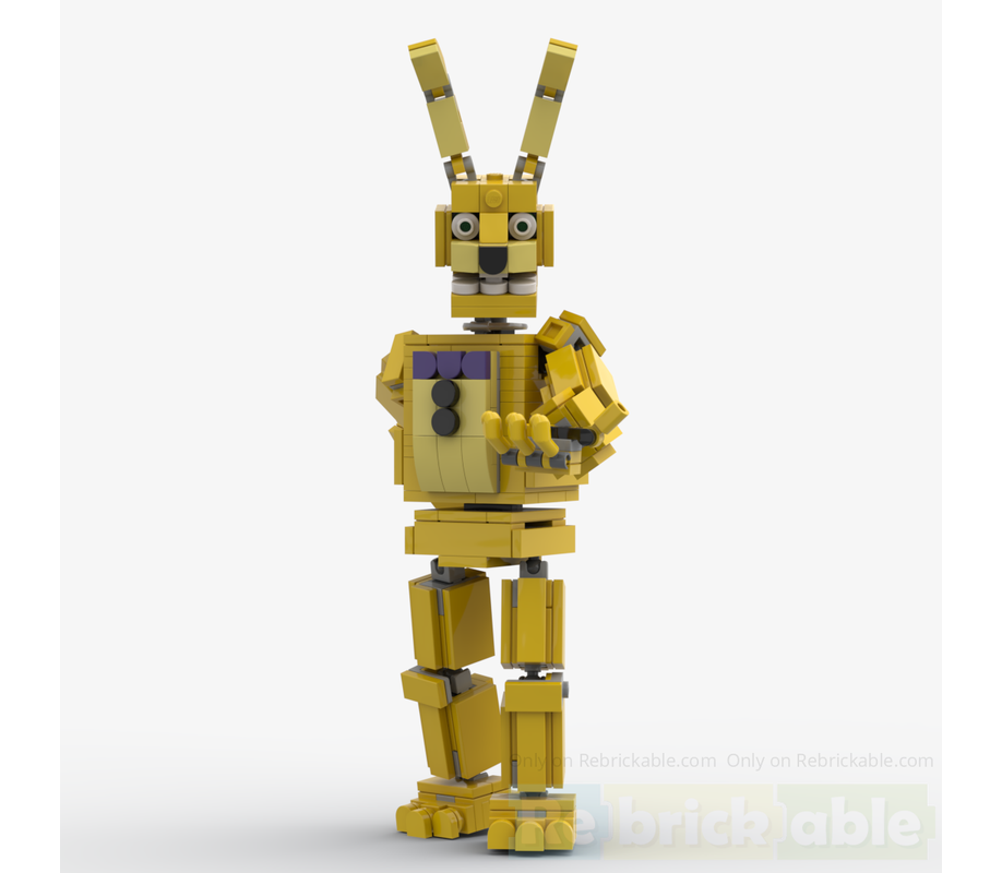 LEGO MOC-228835 Spring Bonnie - Five Nights at Freddy's by 2MyTailfin ...