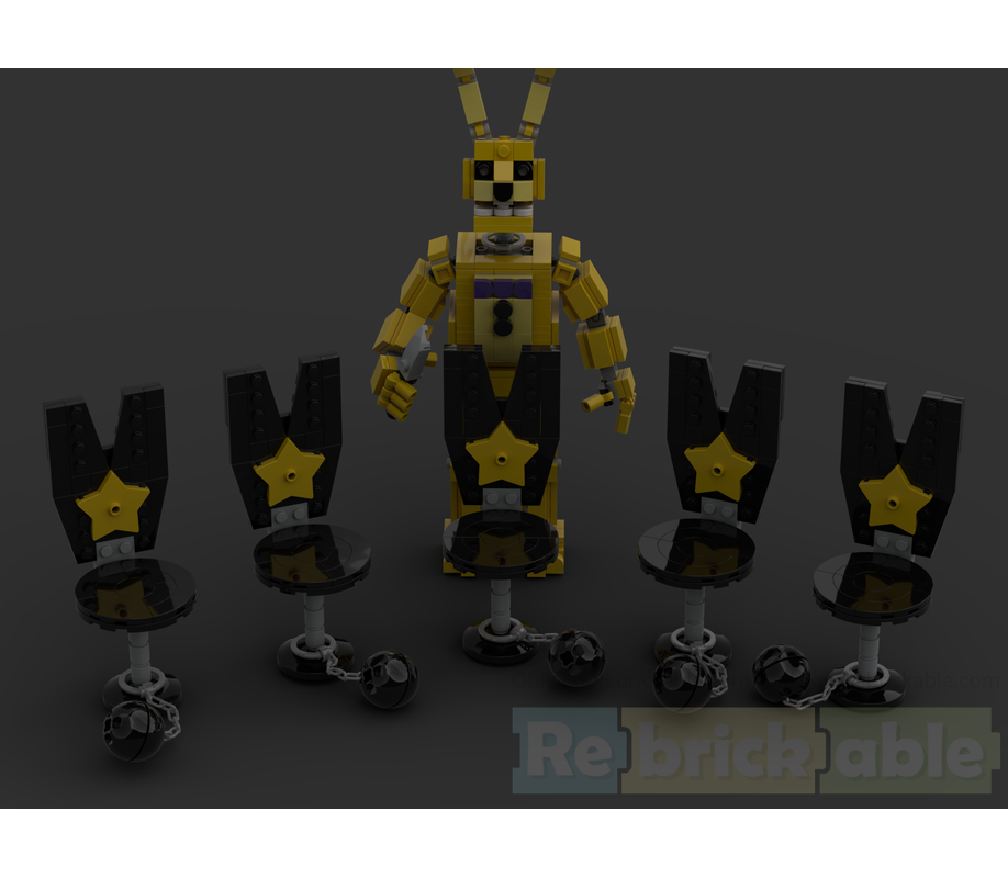 LEGO MOC-228835 Spring Bonnie - Five Nights at Freddy's by 2MyTailfin ...