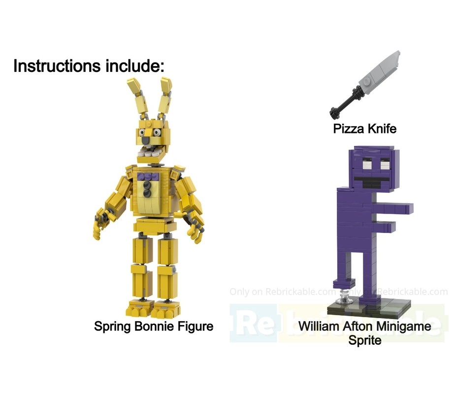 LEGO MOC Spring Bonnie - Five Nights at Freddy's by 2MyTailfin ...