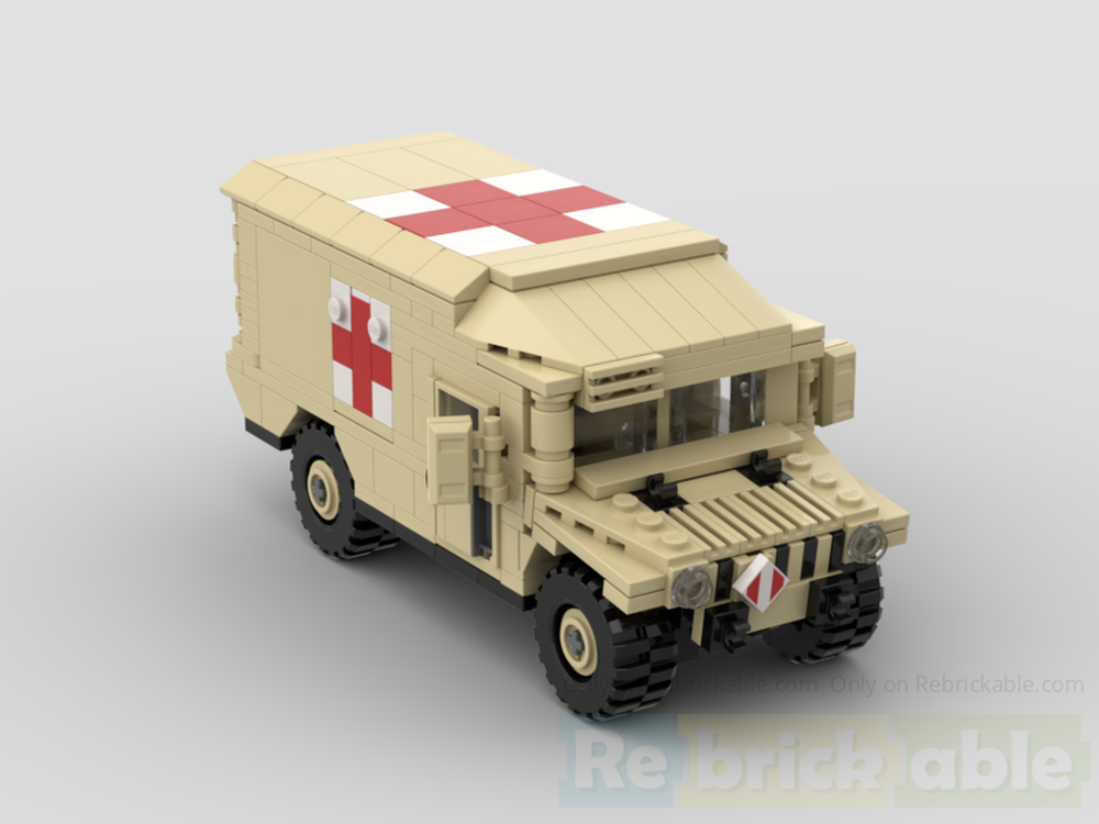 LEGO MOC HMMWV Tactical Ambulance High Capacity by HMMWVmocs ...