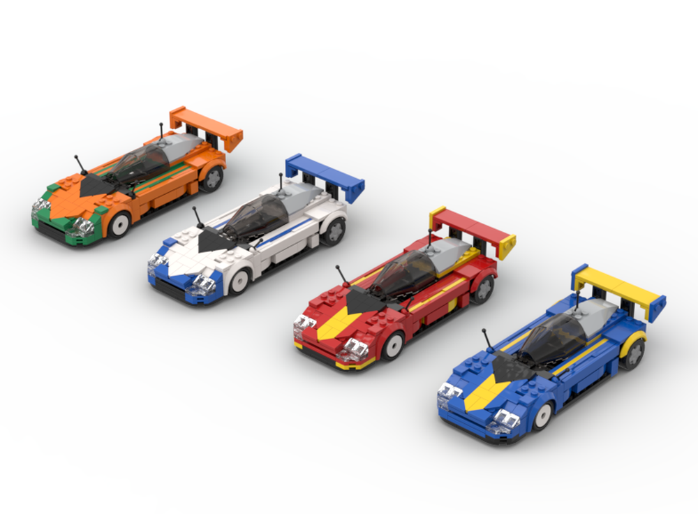 LEGO MOC mazda 787b (update) bundle by WNbuilder | Rebrickable - Build ...