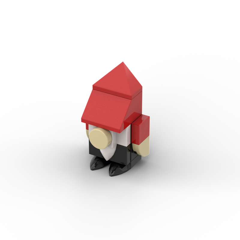 LEGO MOC-228853 Christmas Gnome by speedybrick_creations | Rebrickable ...