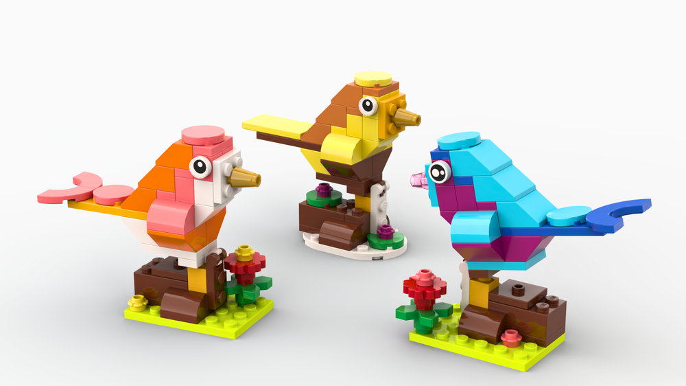 LEGO MOC 11038 Birds by Lenarex | Rebrickable - Build with LEGO