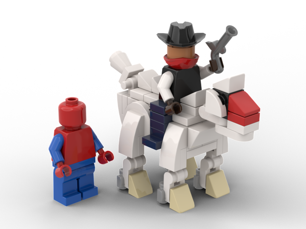 LEGO MOC Brick Built Horse -- Spdier-Horse -- Across the Spdier-Verse ...
