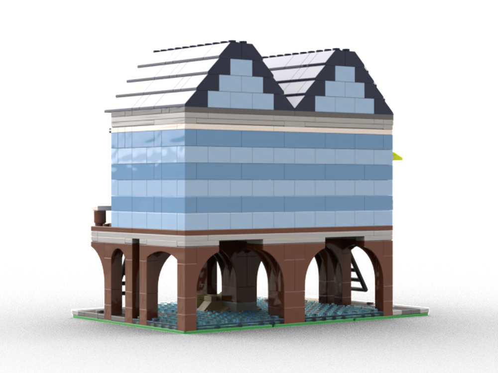 LEGO MOC Modular Beachside Vacation by BrickAndBuildsI | Rebrickable ...