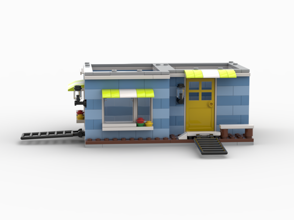 LEGO MOC Modular Beachside Vacation by BrickAndBuildsI | Rebrickable ...