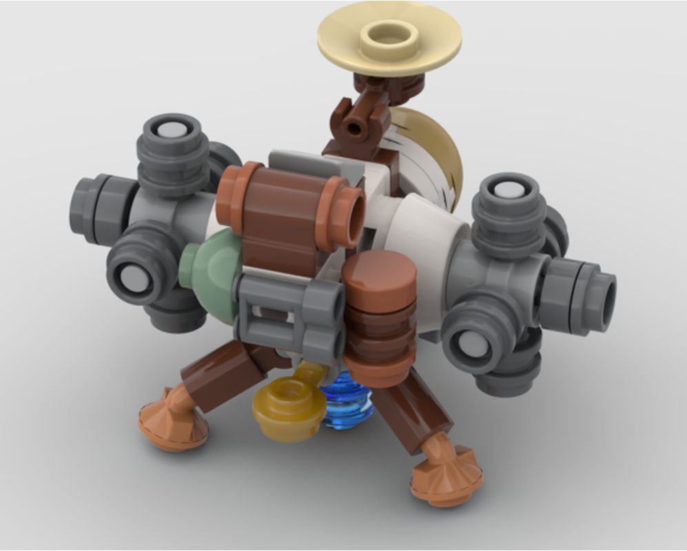 LEGO MOC Outer Wilds Ship v1 by sherkaner | Rebrickable - Build with LEGO