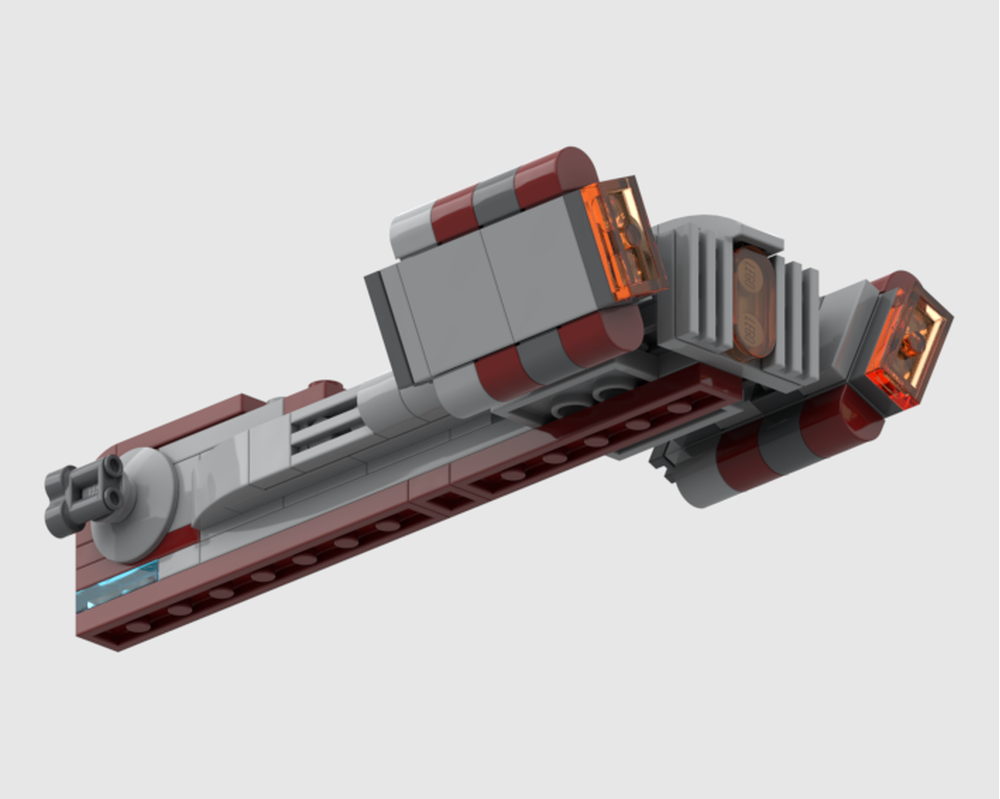 LEGO MOC Foray-class Blockade Runner (Mini Scale) by Tomreese130 ...