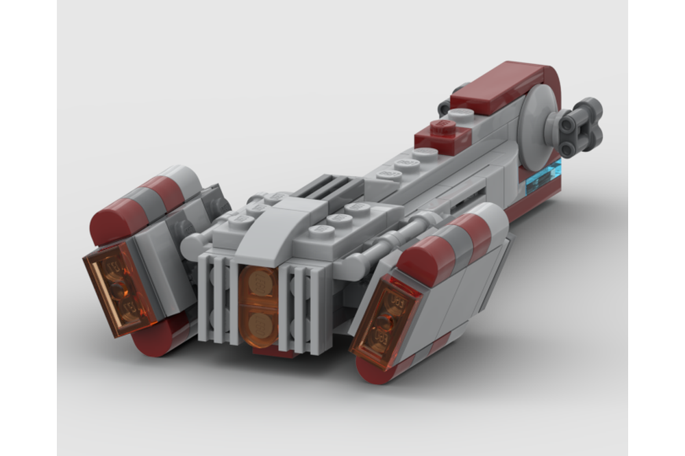 LEGO MOC Foray-class Blockade Runner (Mini Scale) - KOTOR by ...