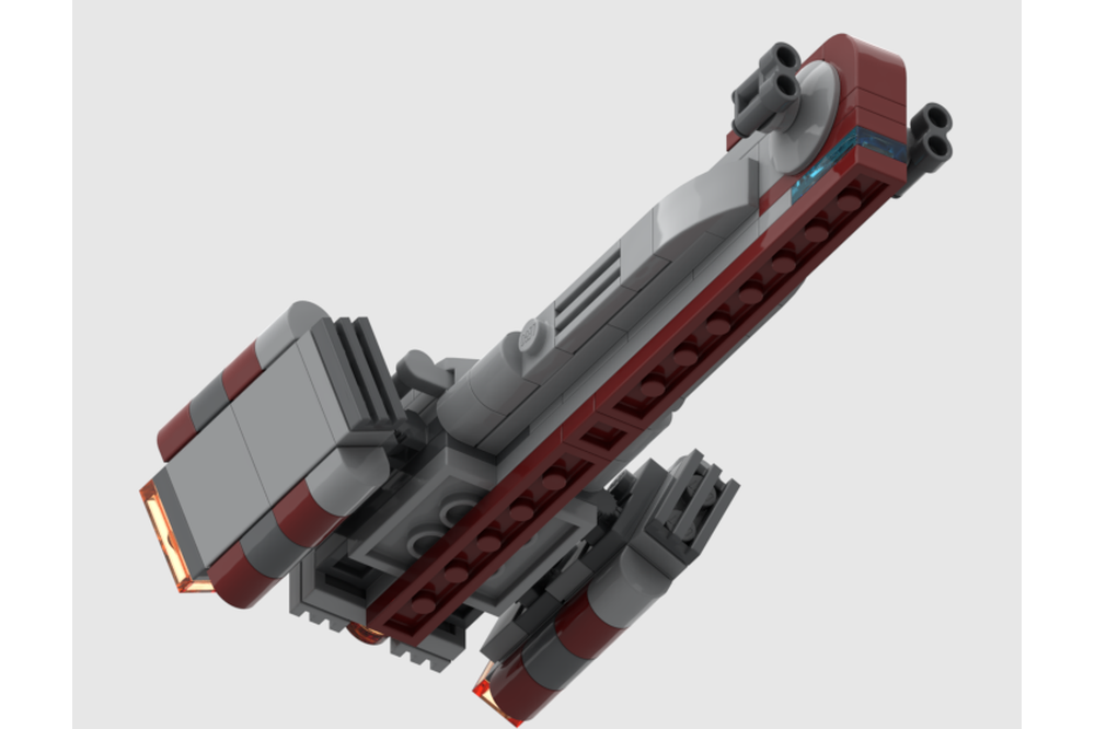 LEGO MOC Foray-class Blockade Runner (Mini Scale) - KOTOR by ...