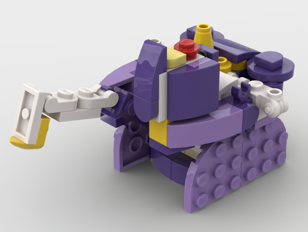 LEGO MOC 31125 Excavator by Rovel | Rebrickable - Build with LEGO