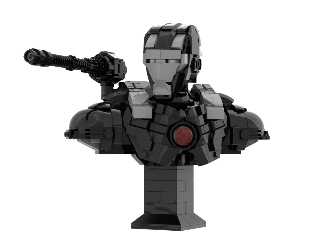 LEGO MOC-228891 War Machine MK 1 Bust by Ant0noo | Rebrickable - Build ...