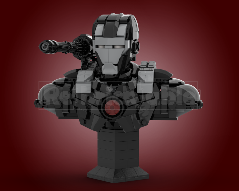 LEGO MOC-228891 War Machine MK 1 Bust by Ant0noo | Rebrickable - Build ...