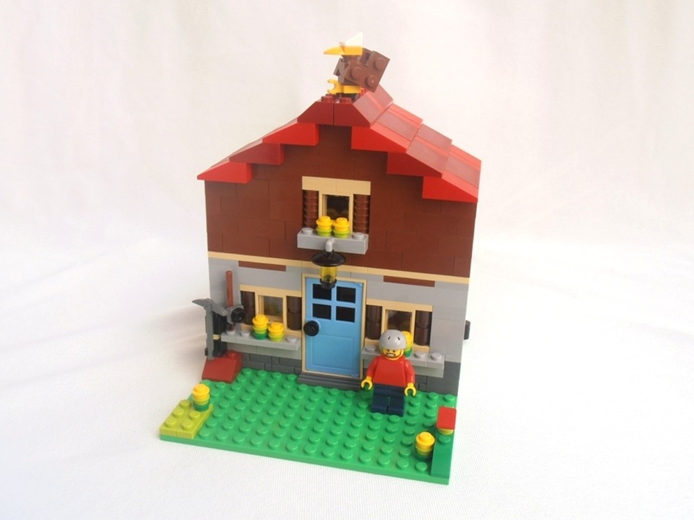 LEGO MOC 31025 Big Mountain Hut by PeterSzabo | Rebrickable - Build ...