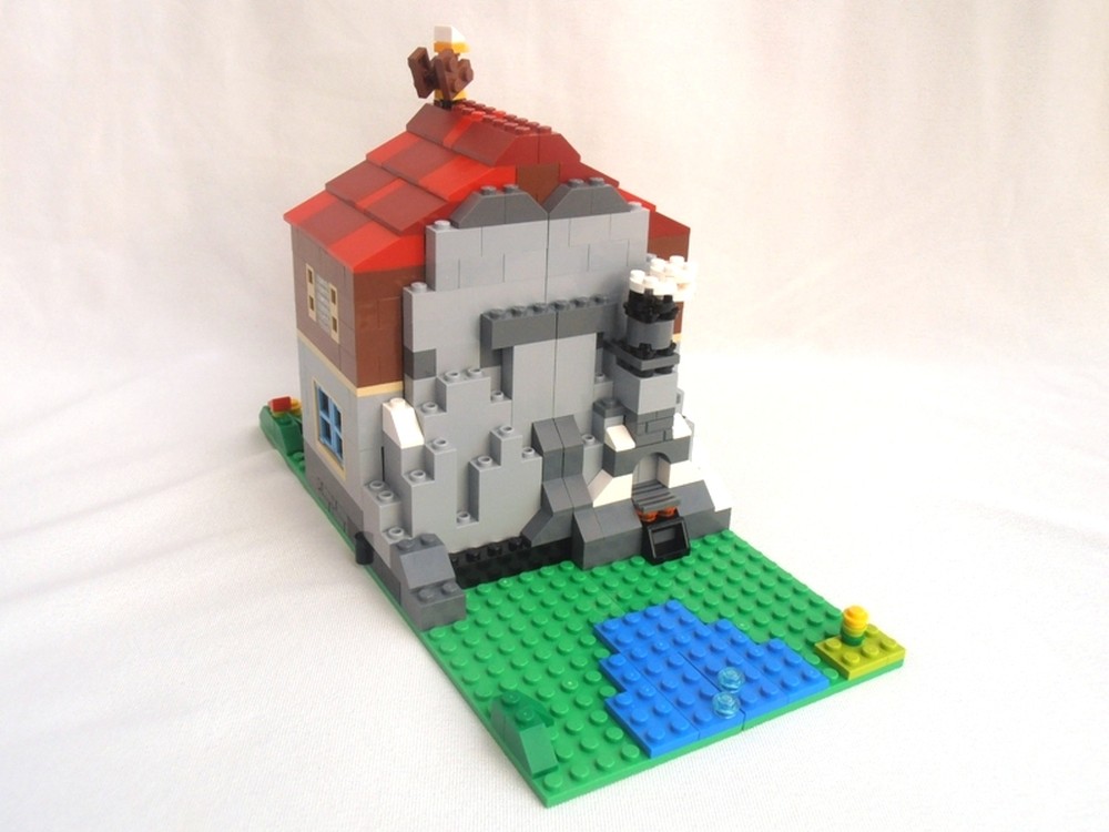 LEGO MOC 31025 Big Mountain Hut by PeterSzabo | Rebrickable - Build ...