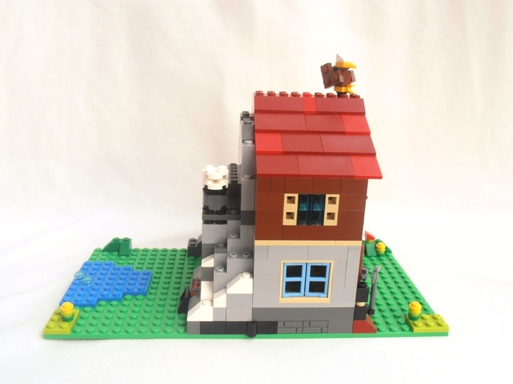 LEGO MOC 31025 Big Mountain Hut by PeterSzabo | Rebrickable - Build ...
