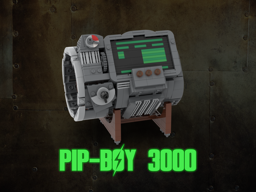 LEGO MOC Pip-Boy 3000 | Fallout by obiblock | Rebrickable - Build with LEGO