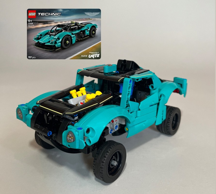 LEGO MOC-228909 Dakar Buggy by east_brick_customs | Rebrickable - Build ...
