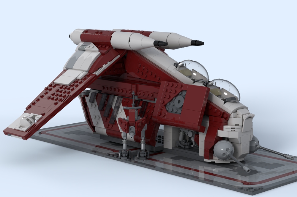 LEGO MOC Coruscant Guard Gunship Facelift summer 2025 by ...