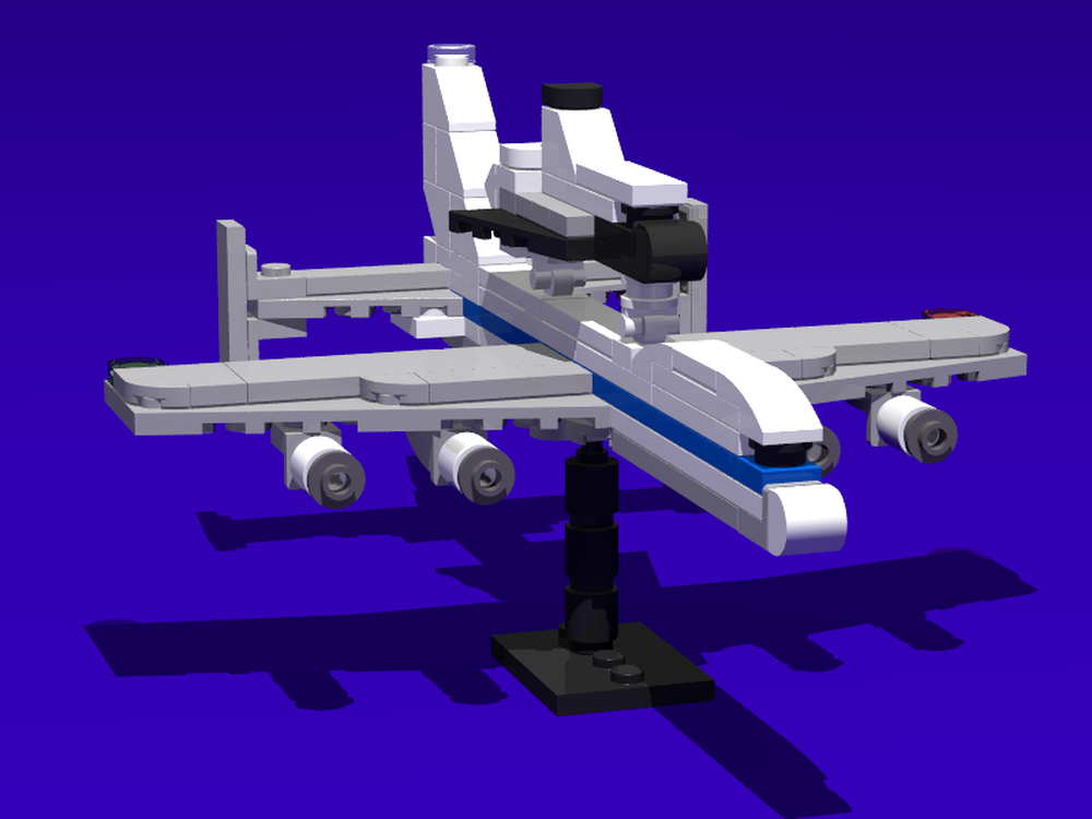 LEGO MOC Boeing 747 Shuttle Carrier Aircraft by MOCStar | Rebrickable ...