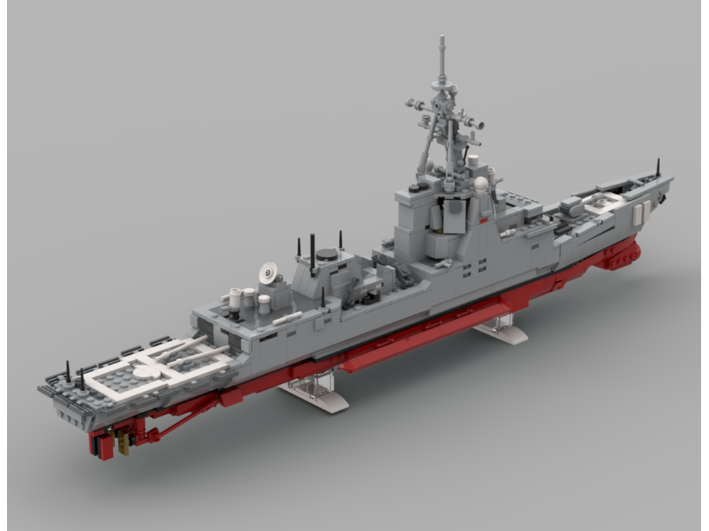 LEGO MOC-228920 Navantia F100 Frigate by BasicBuilder23 | Rebrickable ...