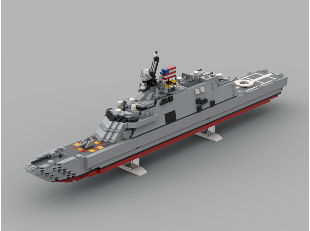 LEGO MOC-228926 USS Freedom (LCS-1) by BasicBuilder23 | Rebrickable ...