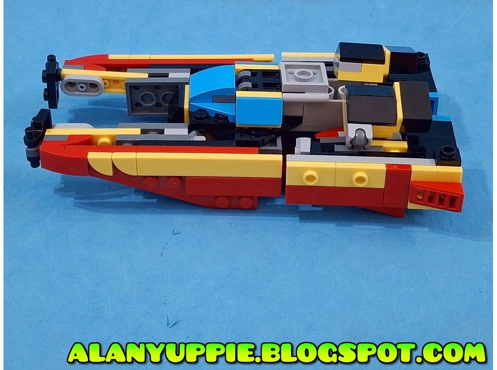 LEGO MOC Transformer Speedboat , alternative built of LEGO Creator ...