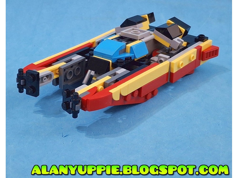 LEGO MOC Transformer Speedboat , alternative built of LEGO Creator ...