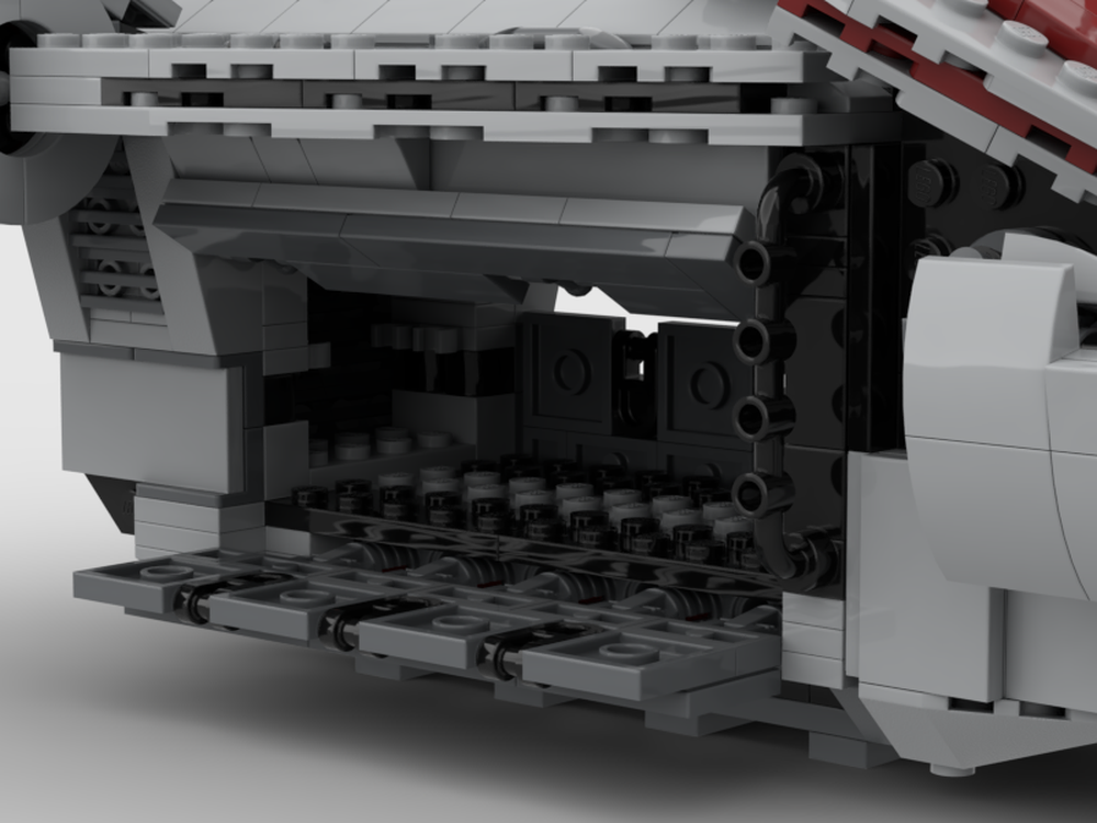 LEGO MOC-228945 ALC-25 Attack Dropship by BearHeartBricks | Rebrickable ...