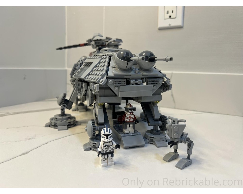 LEGO MOC-228955 AT-TE with AT-RT Accessibility Ramp by clonewarsnut ...