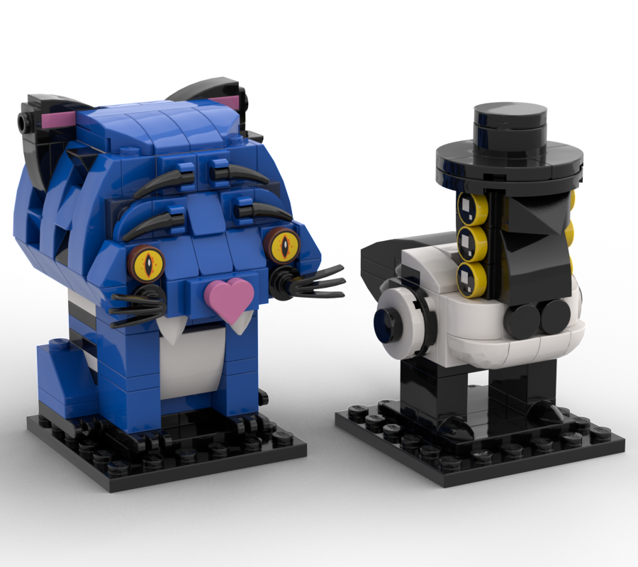 LEGO MOC-228960 Derpy Tiger and Magpie From KPop Demon Hunters by ...