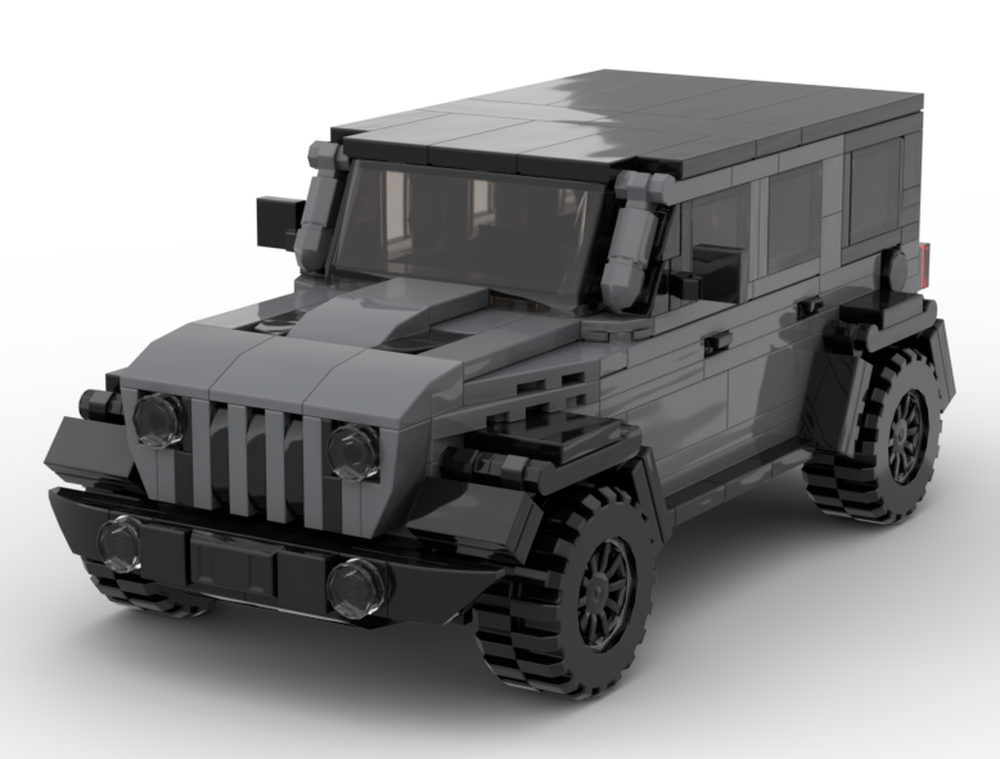 LEGO MOC Jeep wrangler rubicon by BrickBrosStudios | Rebrickable ...