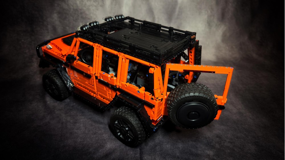 LEGO MOC Mercedes-Benz G500 RC by Lego technic world | Rebrickable ...