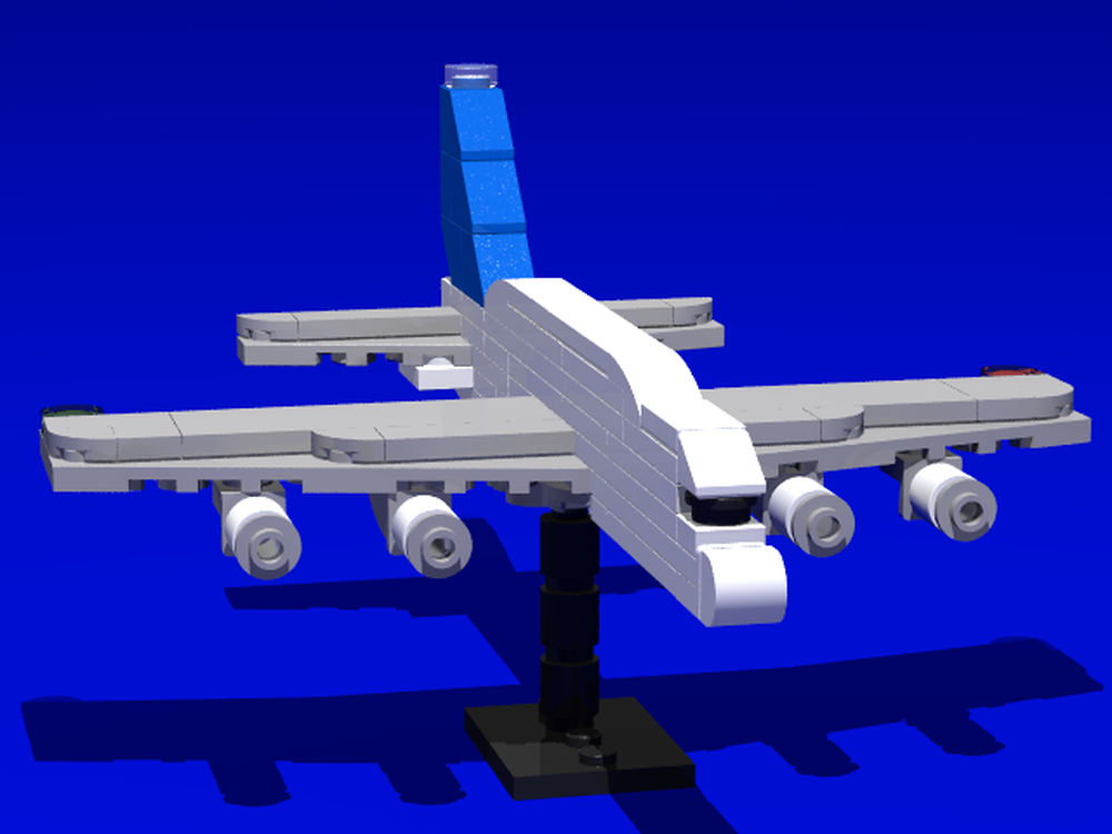 LEGO MOC Boeing 747-400LCF Dreamlifter by MOCStar | Rebrickable - Build ...