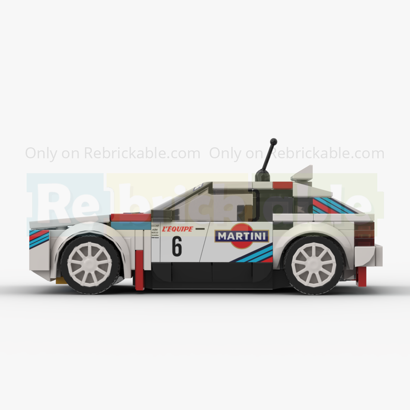 LEGO MOC Lancia Delta HF Integrale WRC 1987 Miki Biason, Tiziano ...