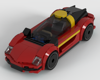 LEGO Set 60448-1 Red Sports Car (2025 City > Traffic) | Rebrickable ...