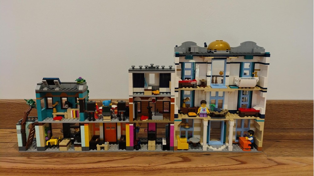 LEGO MOC 31141 - Flat Main Street - Alternative build by GeneralPix | Rebrickable - Build with LEGO