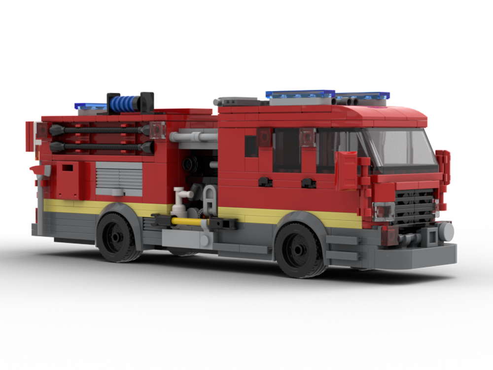 LEGO MOC-229035 Fire Truck | Engine 2 by Finleys Lego Creations ...
