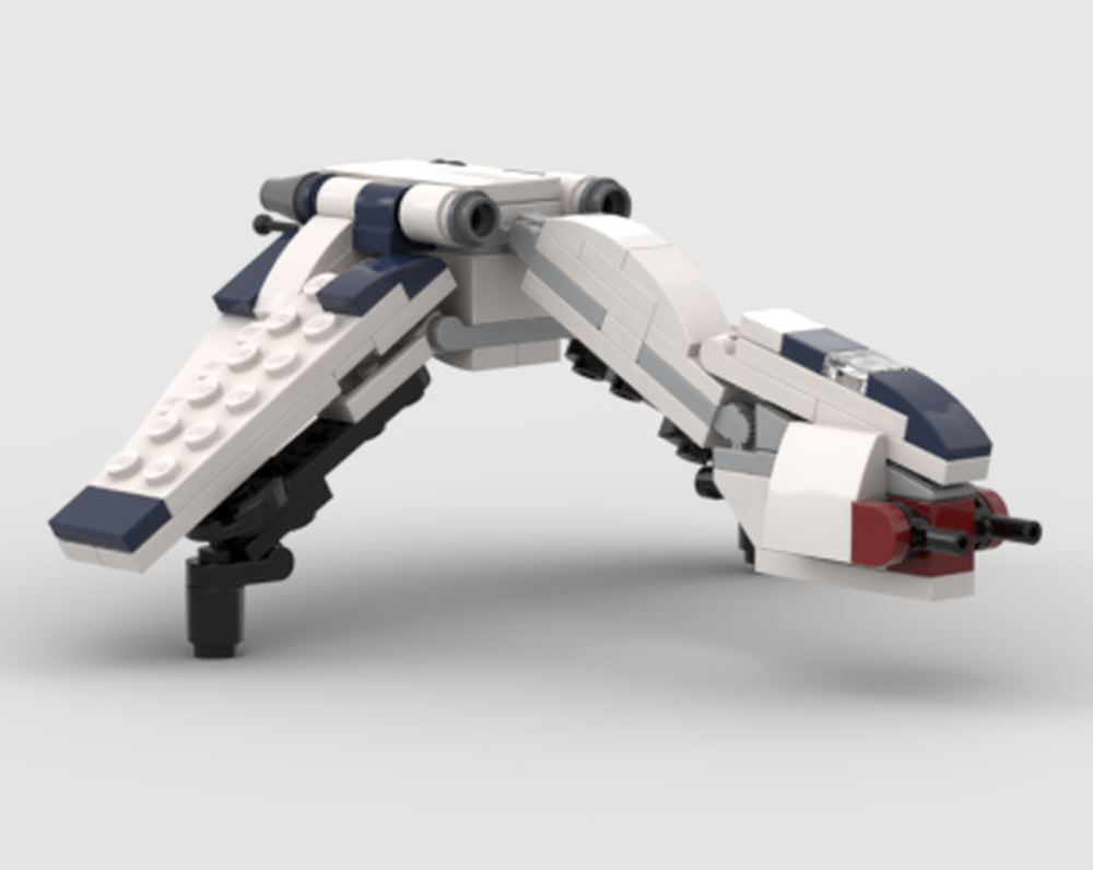 LEGO MOC Micro AT-TE/OT Dropship by Barbaetos | Rebrickable - Build ...