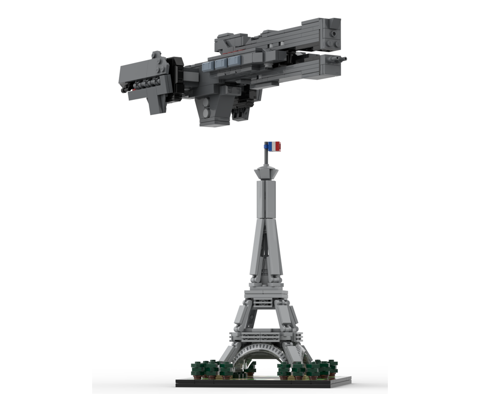 LEGO MOC-229045 UNSC Paris Class Frigate by Vega295 | Rebrickable ...