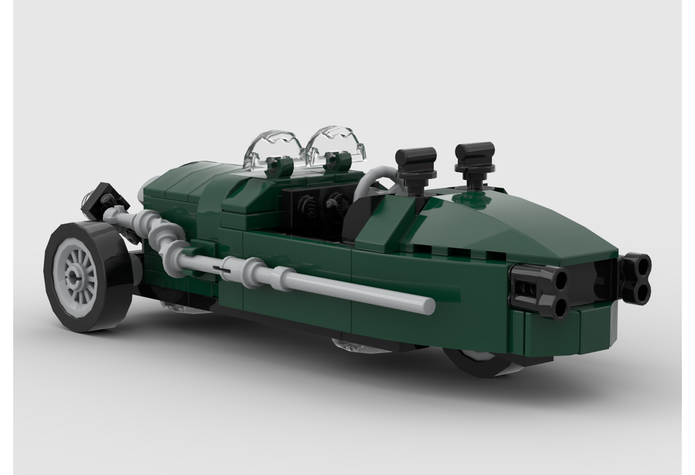 LEGO MOC-229049 2021 Morgan 3 Wheeler - 8 stud wide by jameshigson0512 ...