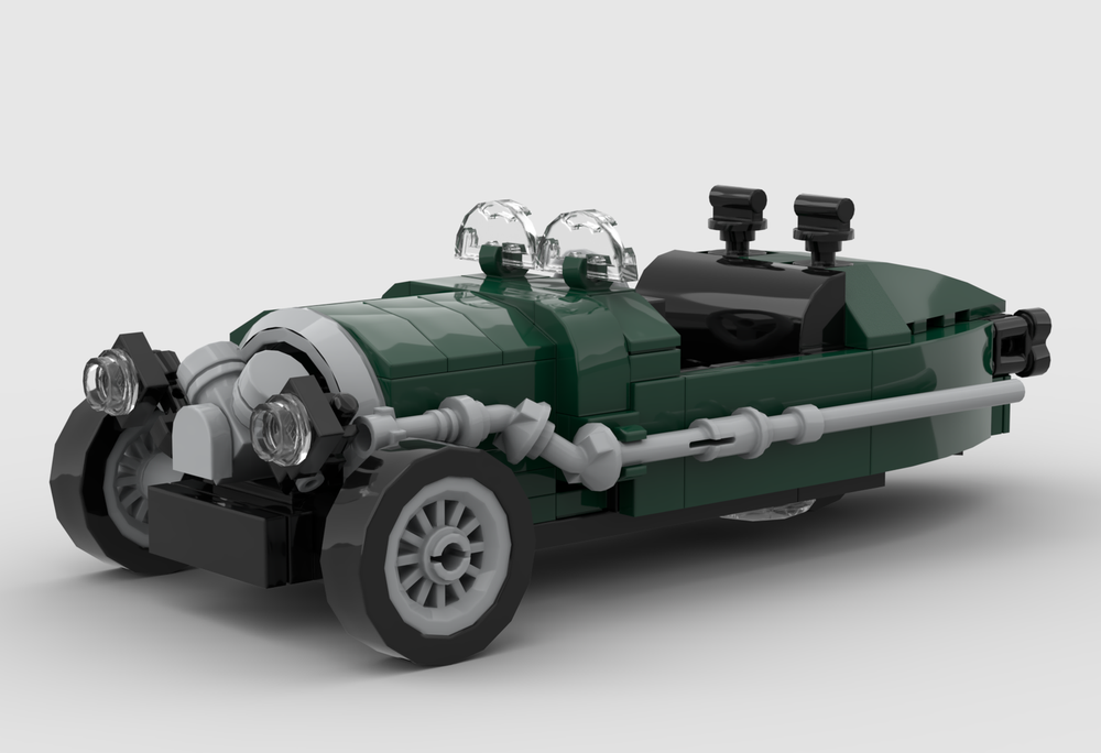 LEGO MOC-229049 2021 Morgan 3 Wheeler - 8 stud wide by jameshigson0512 ...
