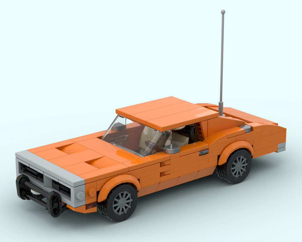 LEGO MOC-229100 1969 Dodge Charger - General Lee - 8 Stud Wide by ...